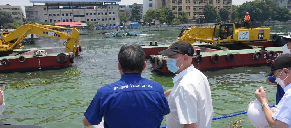 ₱2B Pasig River cleanup project achieves new record | TESSDrive™
