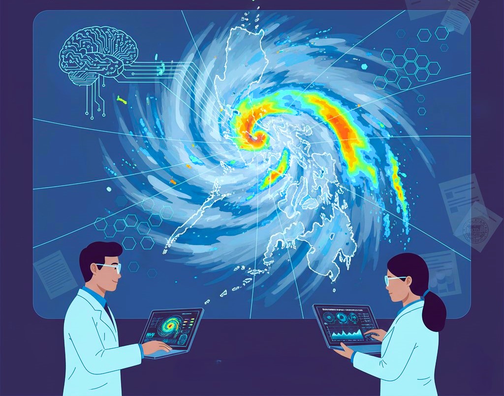 UPD study uses AI to predict tropical cyclone rainfall | TESSDrive™